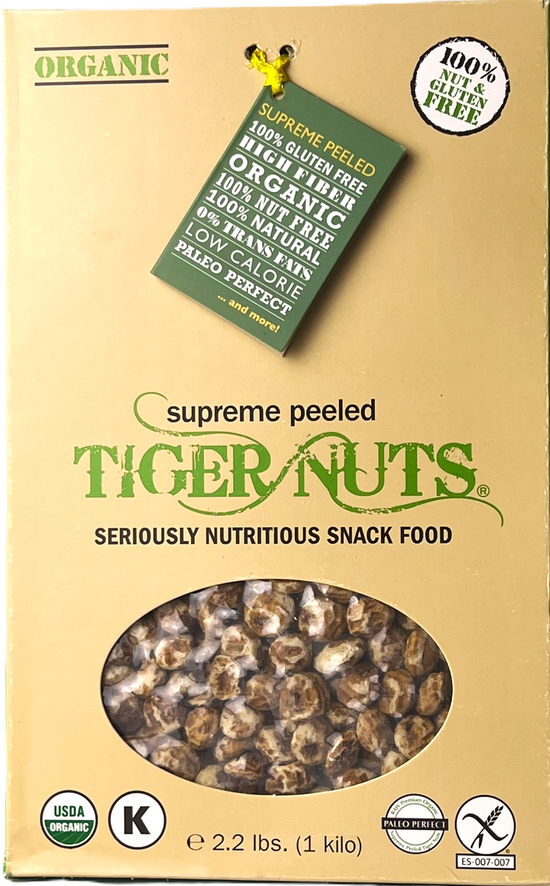 Supreme Peeled Tiger Nuts | Tiger Nuts Box | Tiger Nuts USA