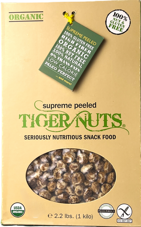 Supreme Peeled Tiger Nuts | Tiger Nuts Box | Tiger Nuts USA