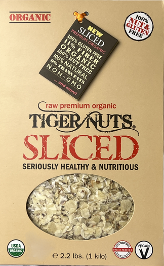 Sliced Tiger Nuts Gluten Free | Organic | Tiger Nuts USA