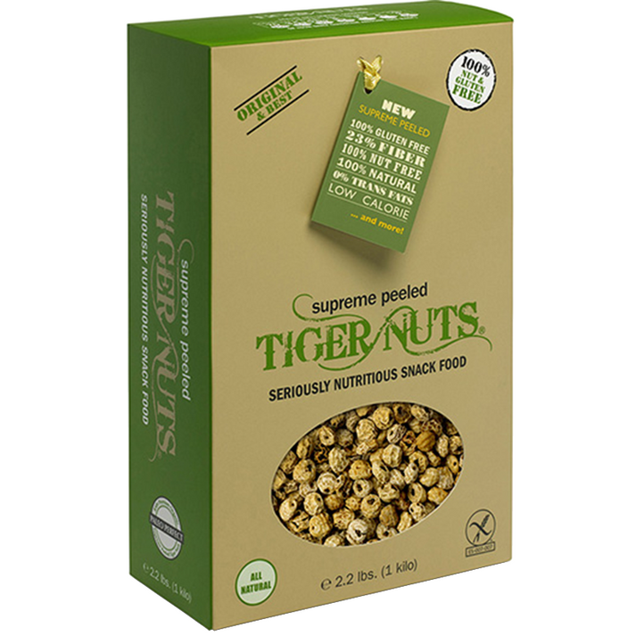 Supreme Peeled Tiger Nuts | Tiger Nuts Box | Tiger Nuts USA